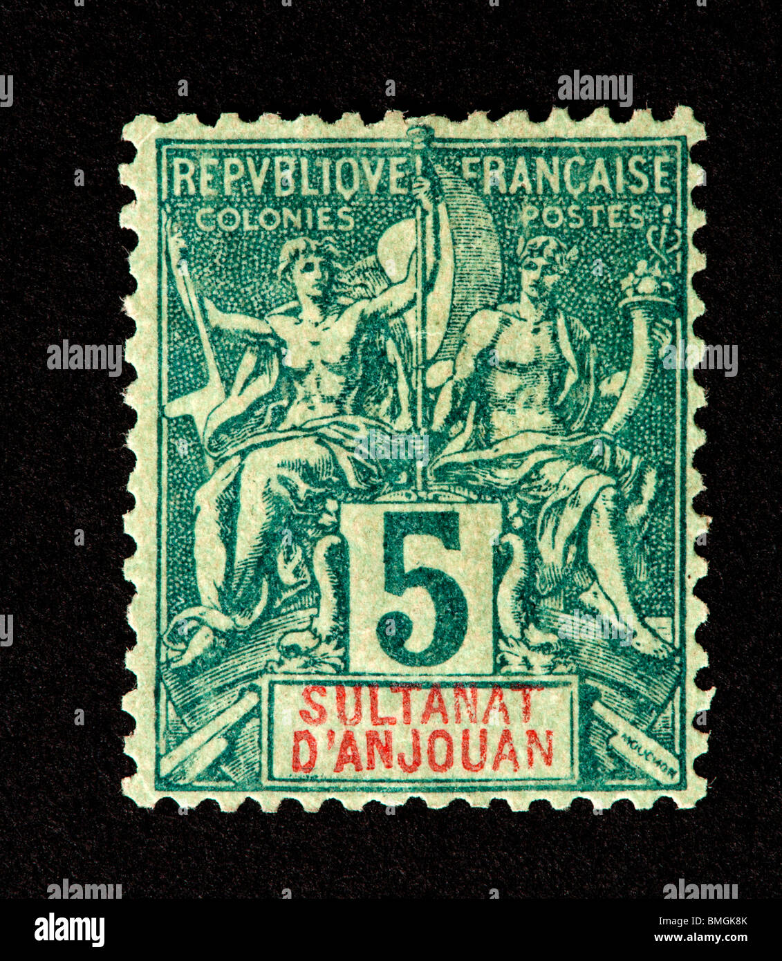 Postage Stamp From France Depicting Stock Photos & Postage Stamp From ...