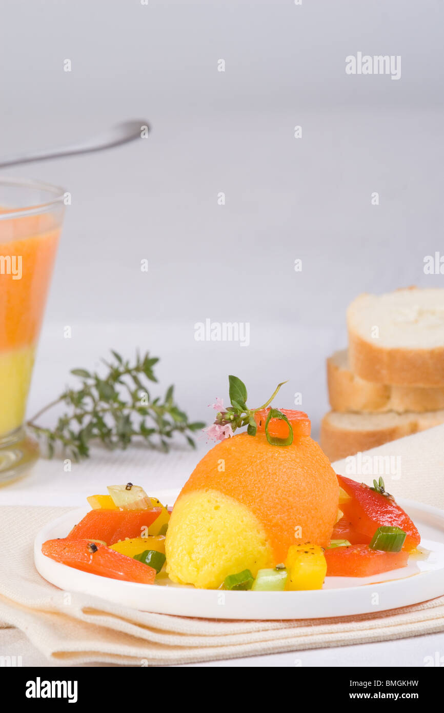 Bell pepper mousse hi-res stock photography and images - Alamy