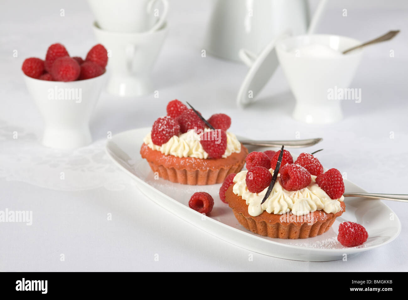 Raspberry vanilla hi-res stock photography and images - Alamy