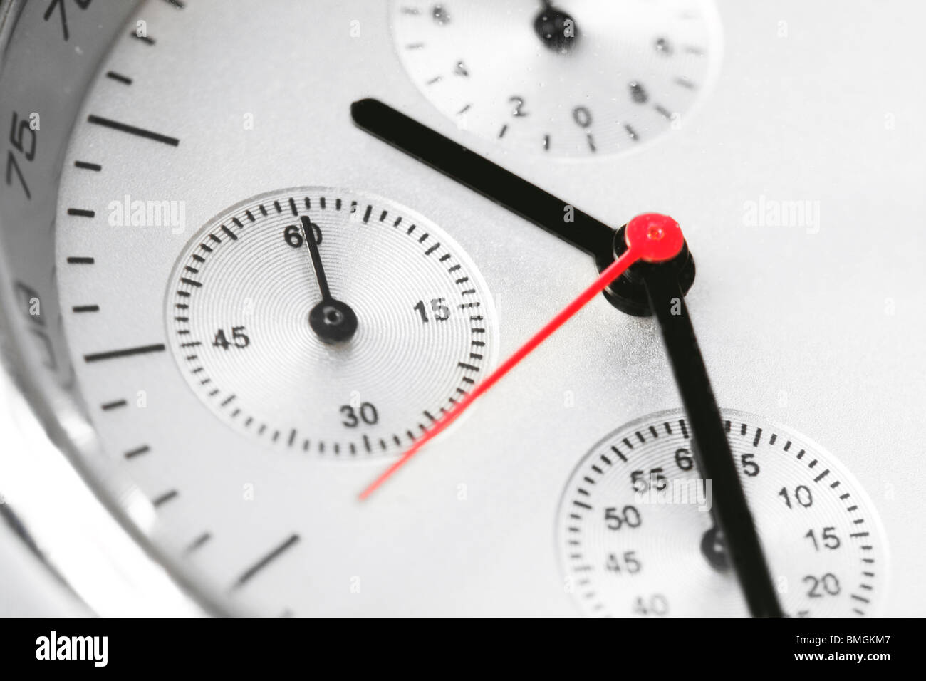 Beautiful Man watch with white background. Close up photo Stock Photo ...