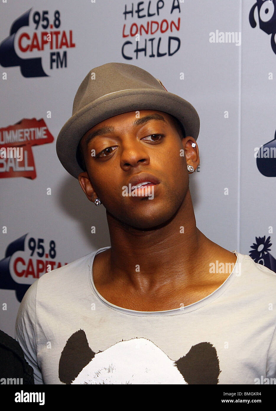 JLS arrive at Capital Radio's Summertime Ball at Wembley Stadium Stock ...