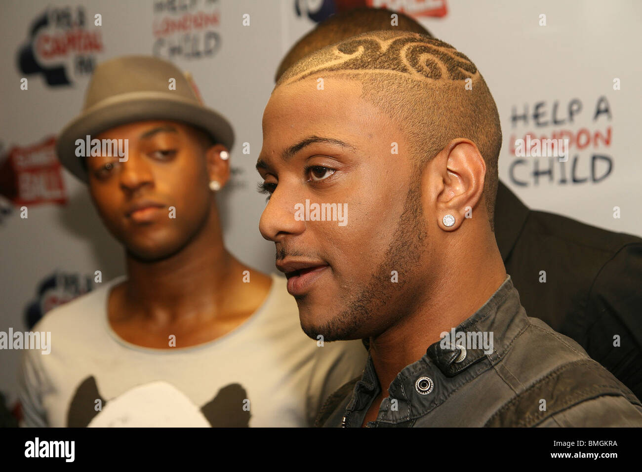 JLS arrive at Capital Radio's Summertime Ball at Wembley Stadium Stock ...