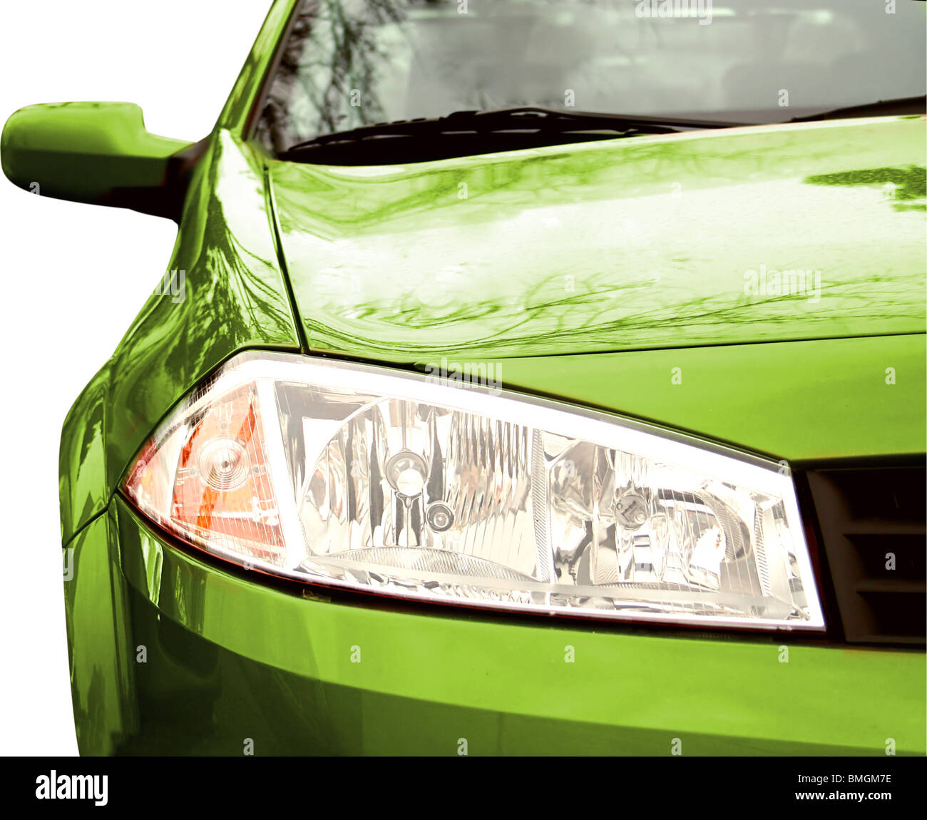 Green sport car hi-res stock photography and images - Alamy
