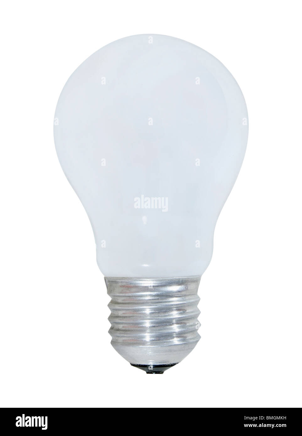 White bulb isolated on white Stock Photo - Alamy