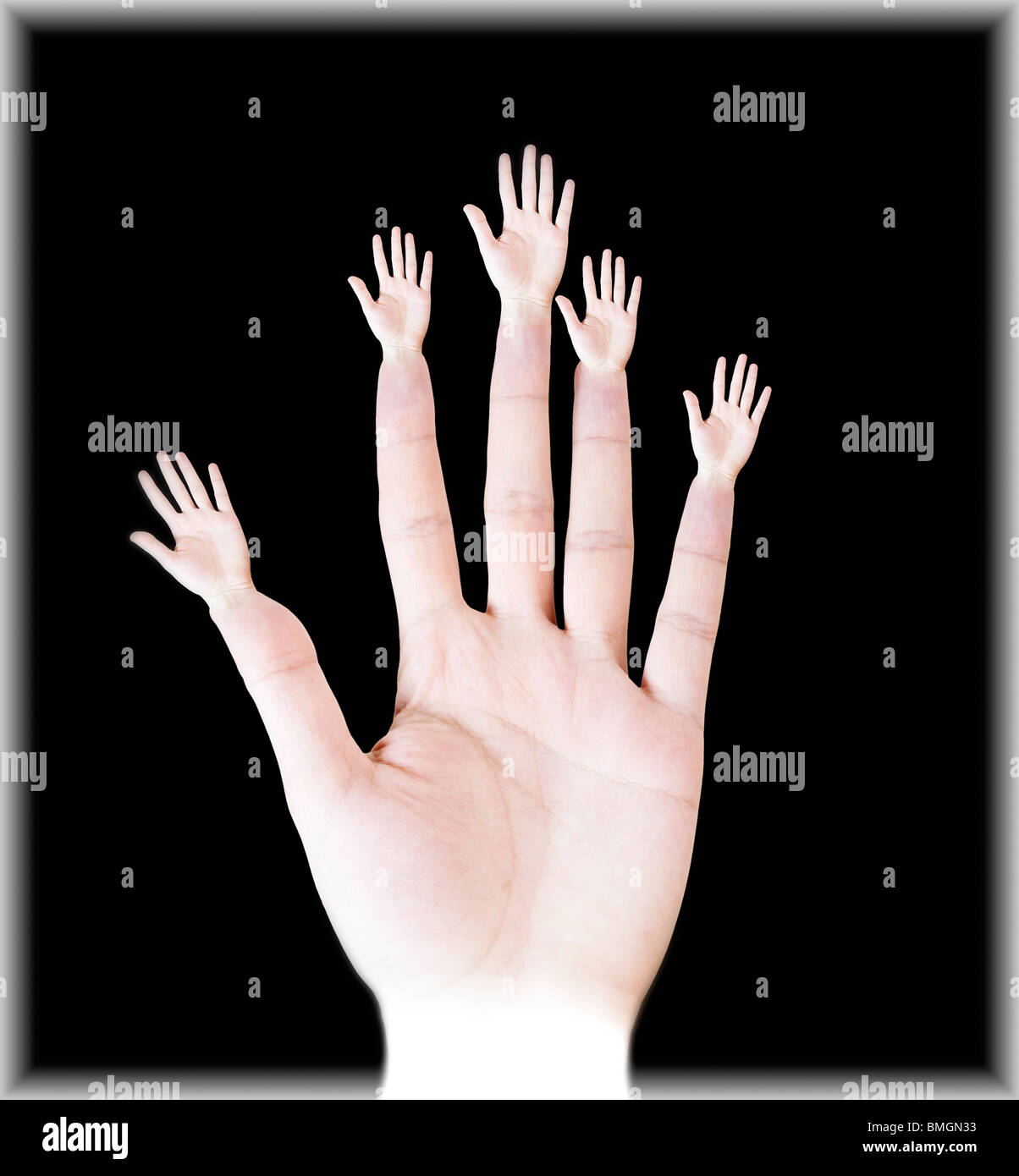 Set male hand multiple hi-res stock photography and images - Alamy