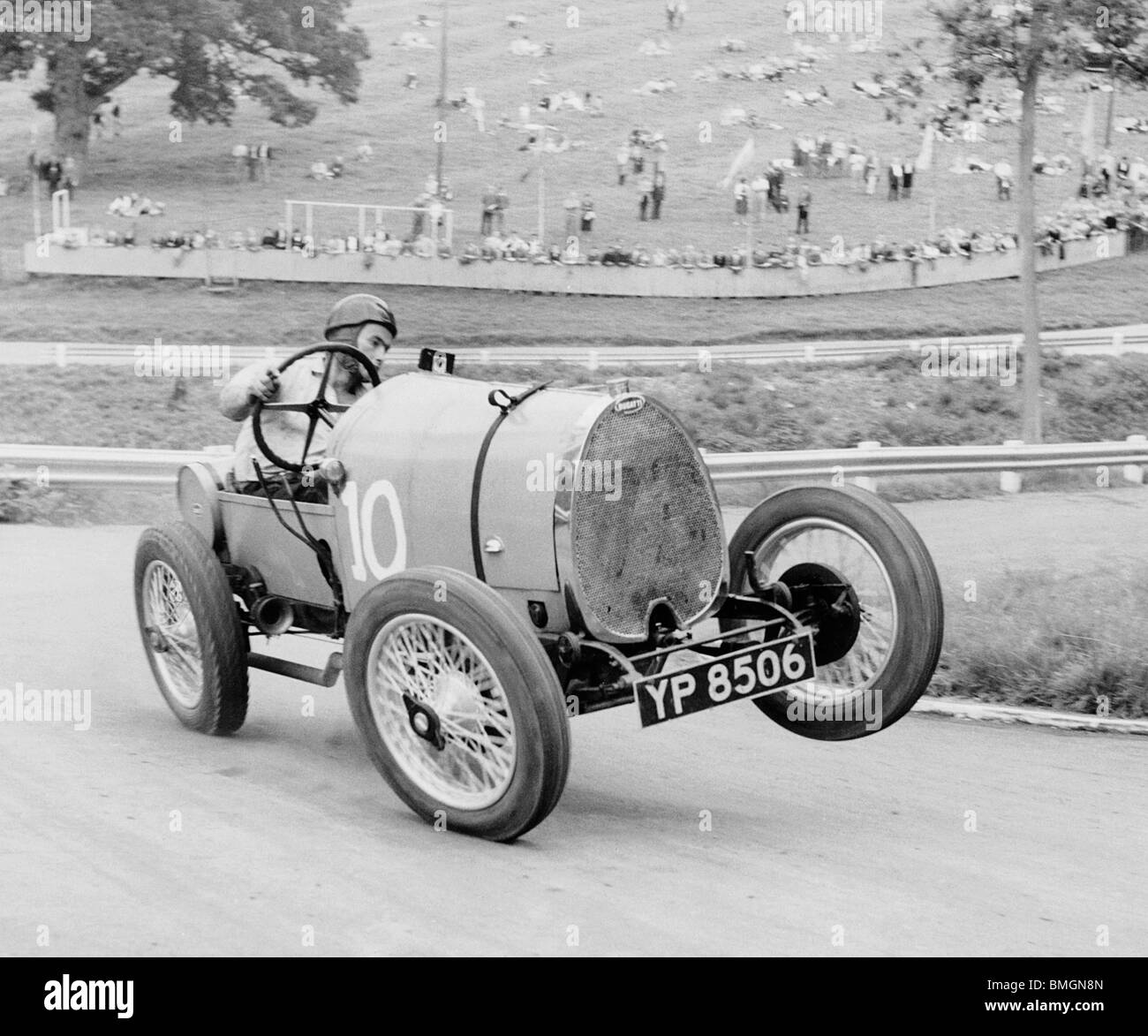 1923 Bugatti Brescia driven by Hamish Moffatt at Prescott Stock Photo ...