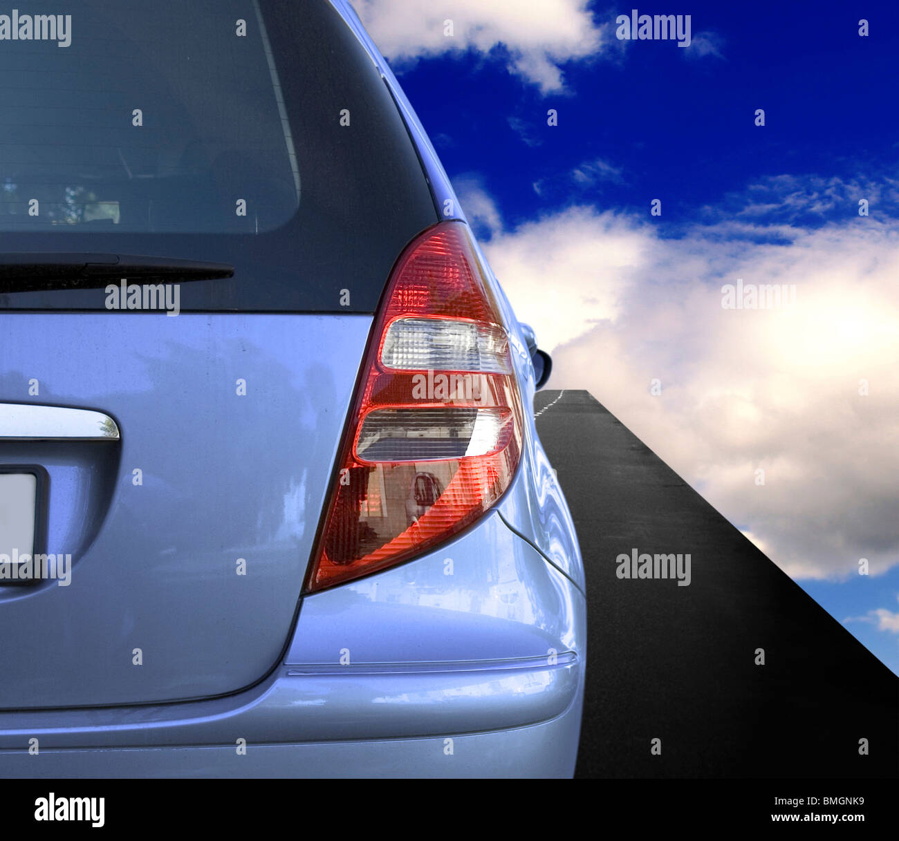 Car runing on the highway Stock Photo - Alamy