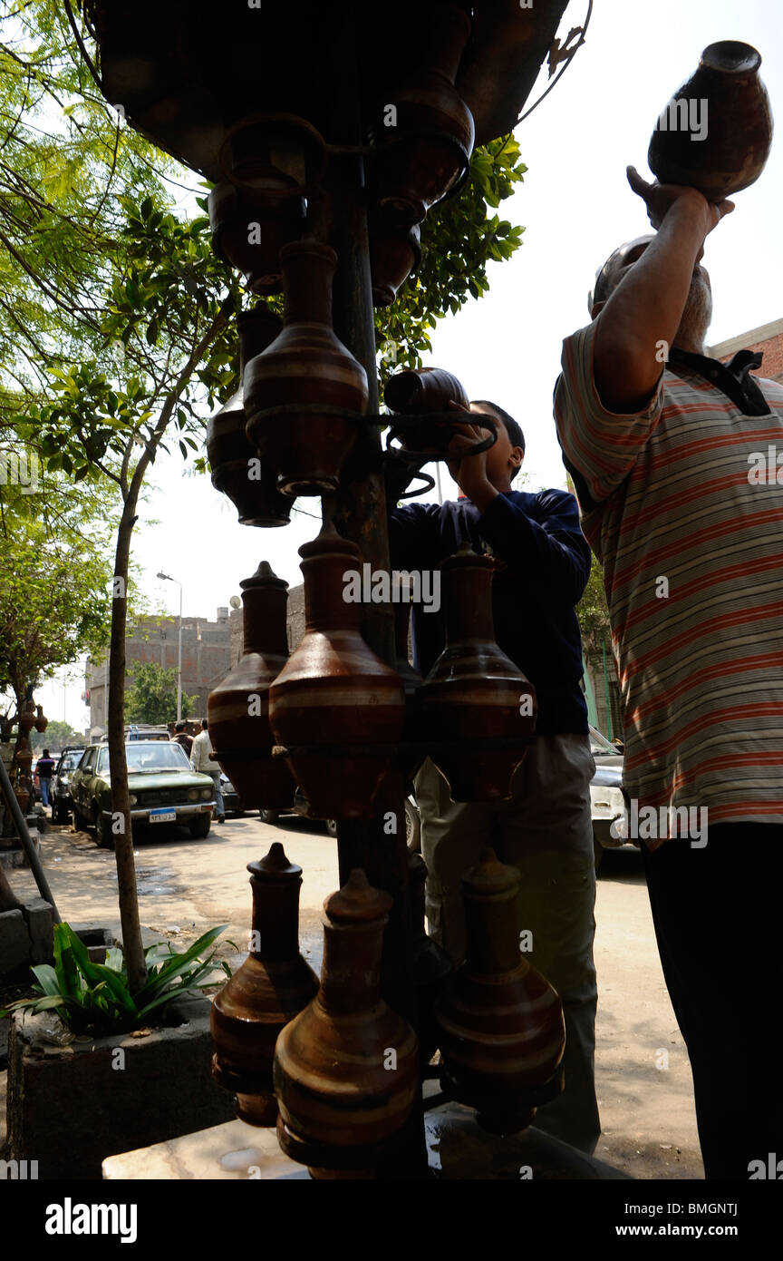 free drinking water,communal drinking stand at souk goma (friday market ...