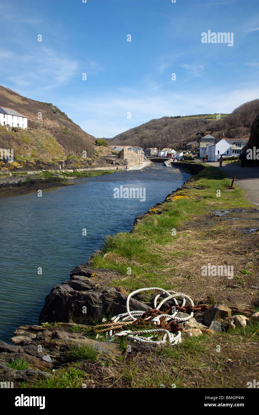 Boscastle Cornwall UK Stock Photo - Alamy