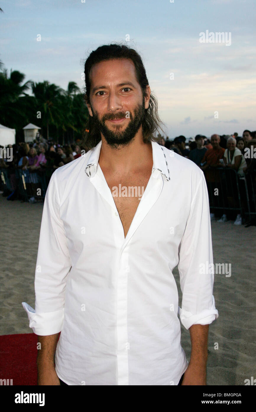 Henry Ian Cusick World premiere of LOST Waikiki, Oahu, Hawaii Stock ...