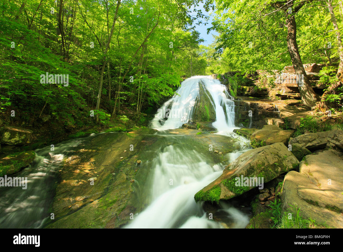 Roaring Run Falls, Roaring Run Recreational Area, Eagle Rock, Virginia ...