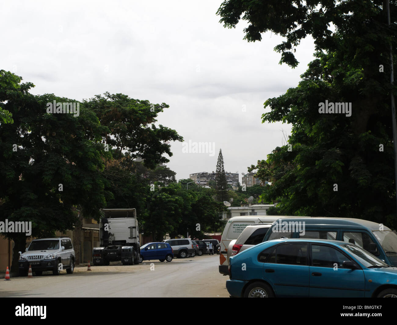 Street in Luanda, Angola Stock Photo - Alamy