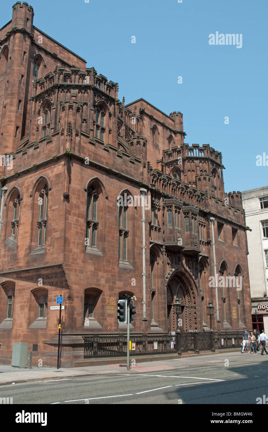 The John Rylands Library,Deansgate,Manchester,UK.Victorian Gothic by ...