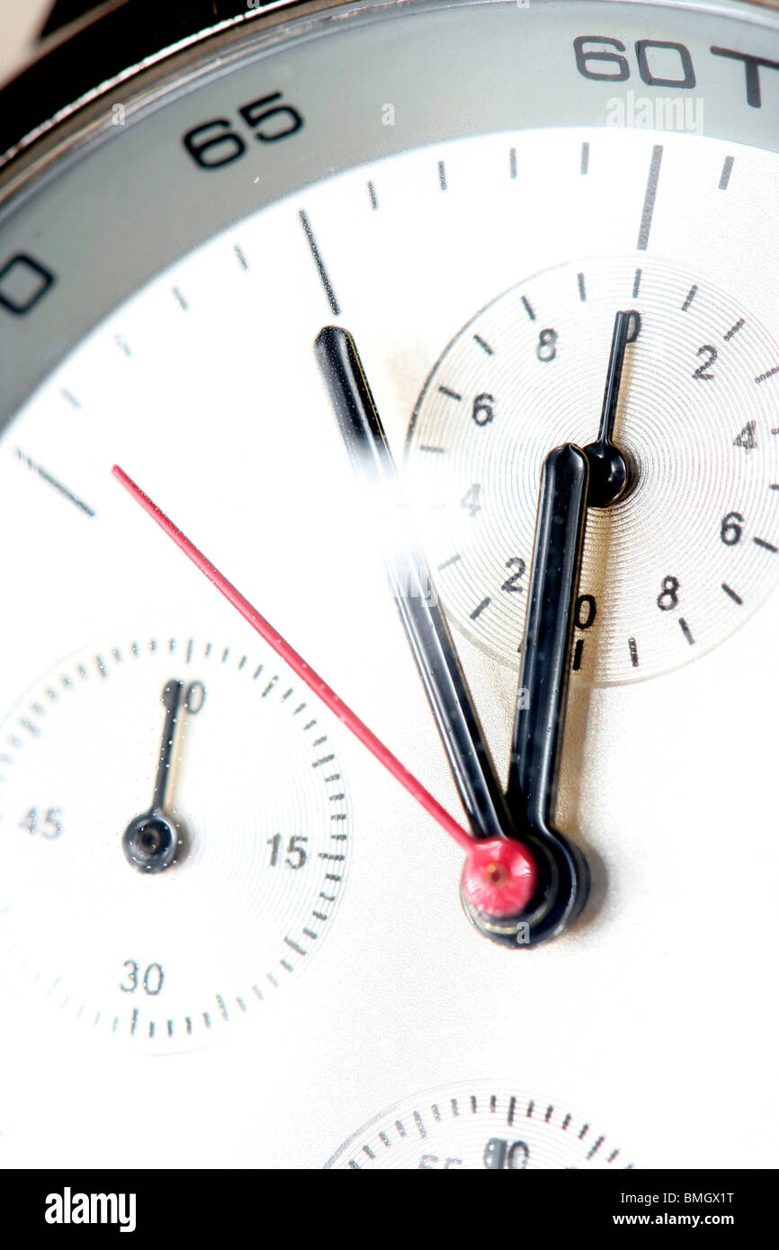 Beautiful Man watch with white background. Close up photo Stock Photo ...