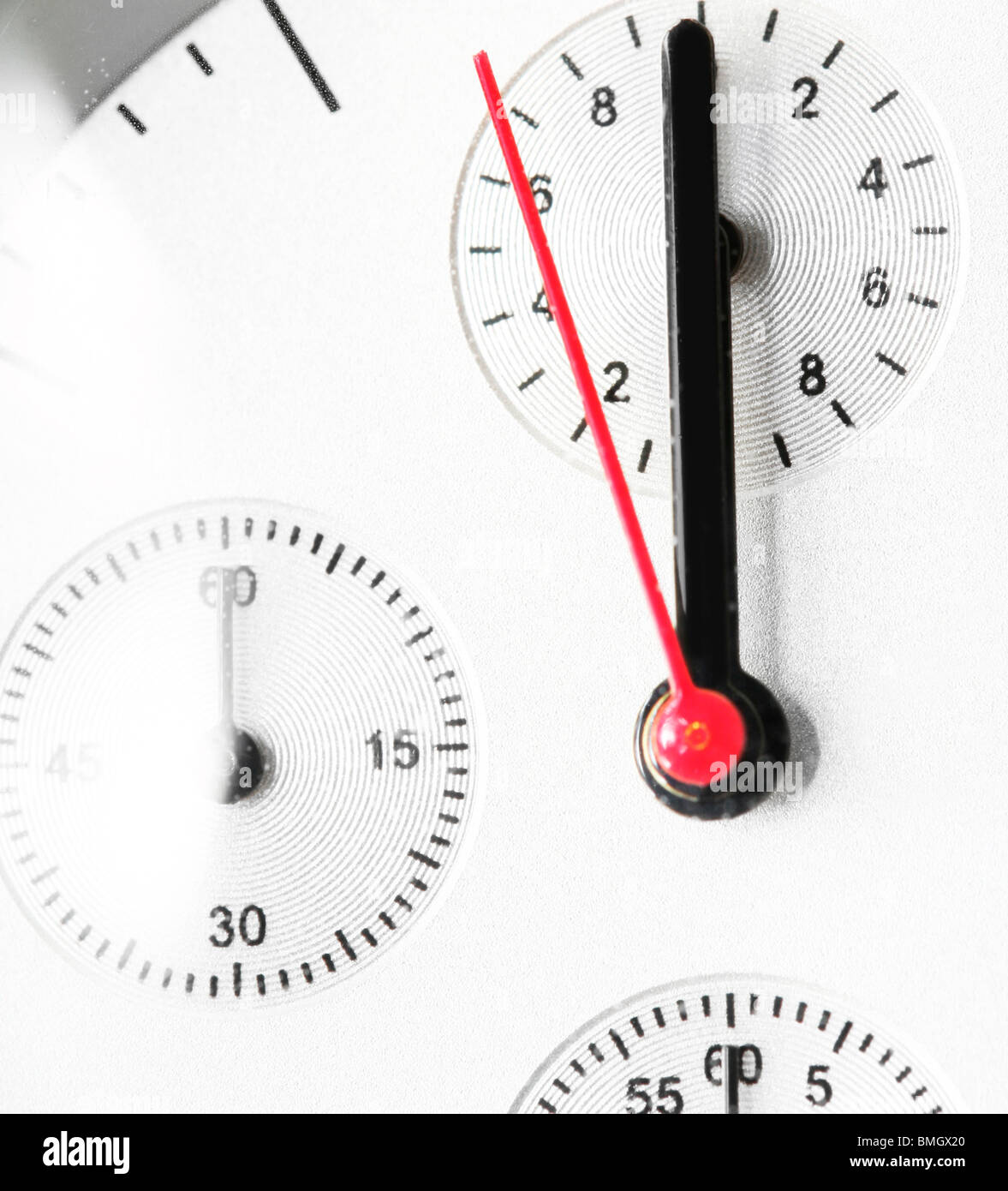 Beautiful Man watch with white background. Close up photo Stock Photo ...