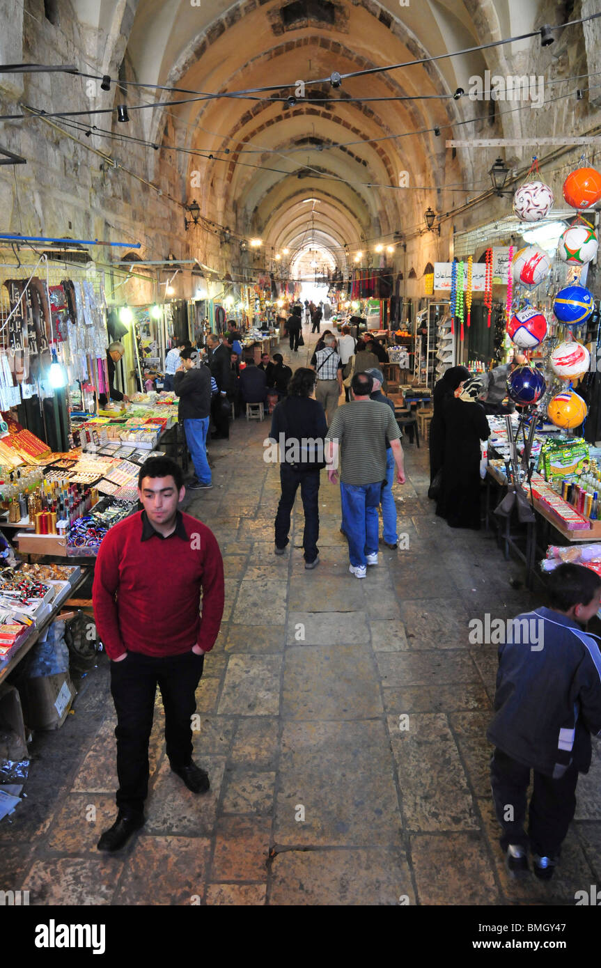Israel, Jerusalem Old City the Arab market Stock Photo - Alamy
