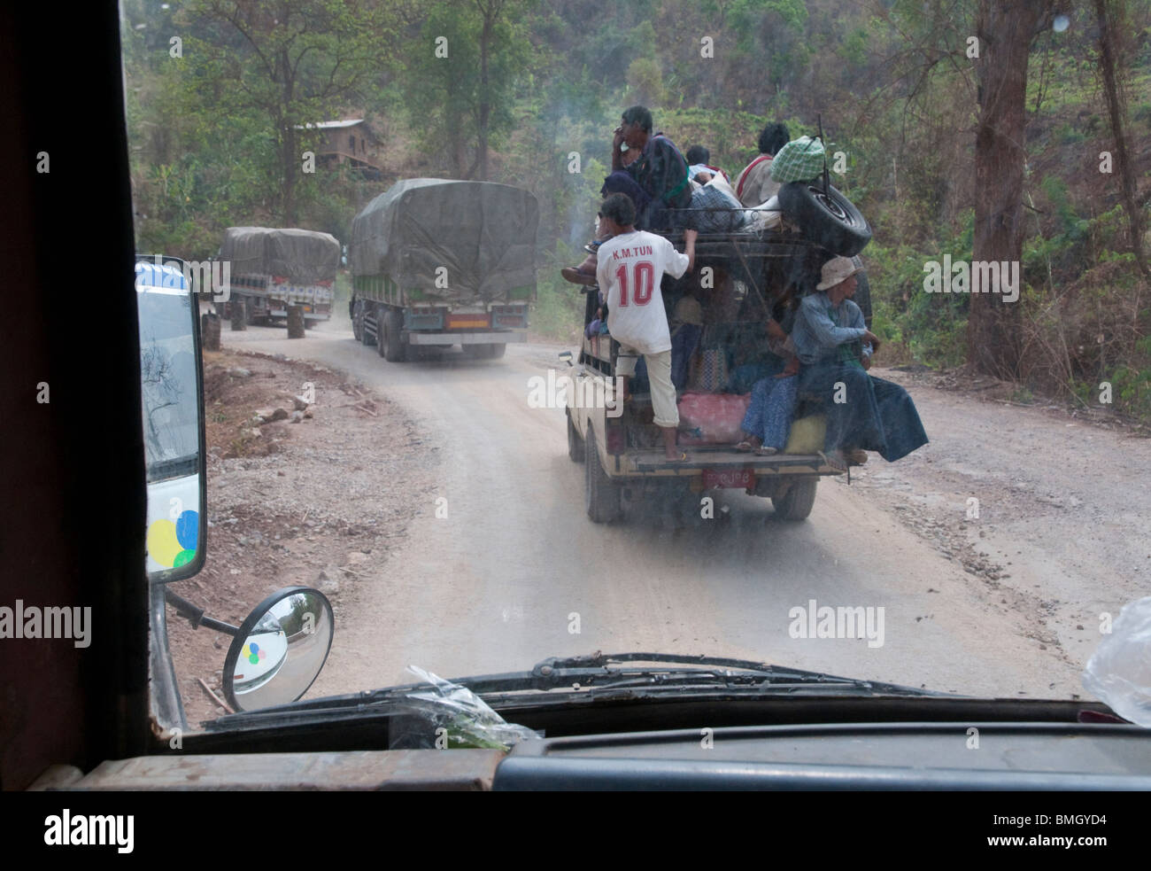 Burma Myanmar Truck Vehicle High Resolution Stock Photography and ...