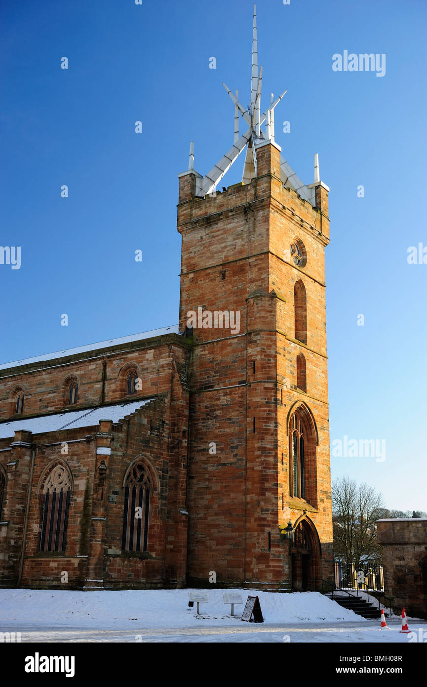 St Michael's Parish Church in Linlithgow, West Lothian, Scotland Stock ...