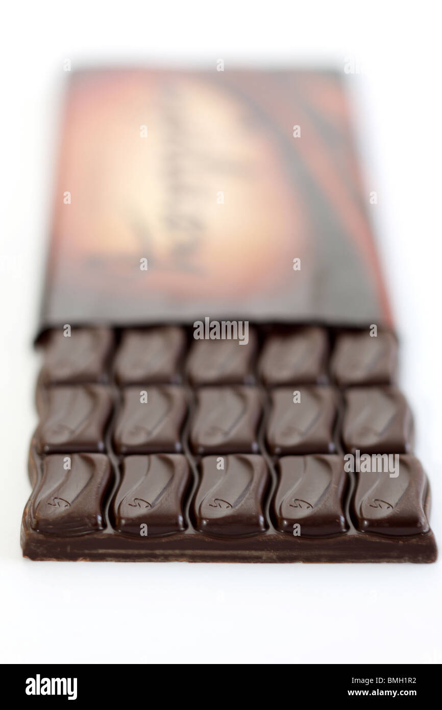 Galaxy Smooth Dark Chocolate Bar Stock Photo - Alamy