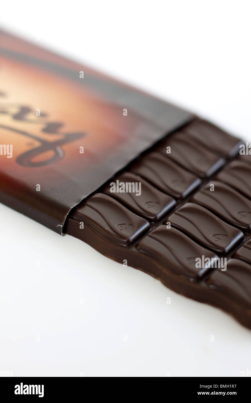 Galaxy Smooth Dark Chocolate Bar Stock Photo - Alamy