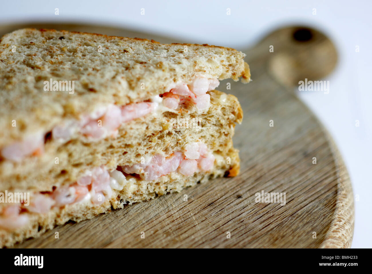 Prawn mayonnaise sandwich hi-res stock photography and images - Alamy