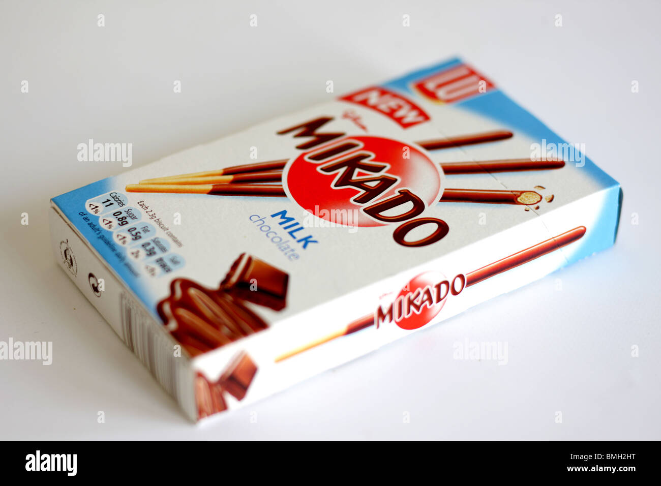 Mikado Milk Chocolate Sticks Stock Photo - Alamy
