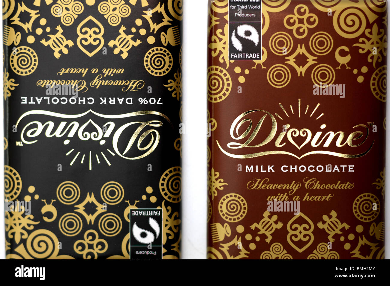 Devine dark chocolate bar hi-res stock photography and images - Alamy