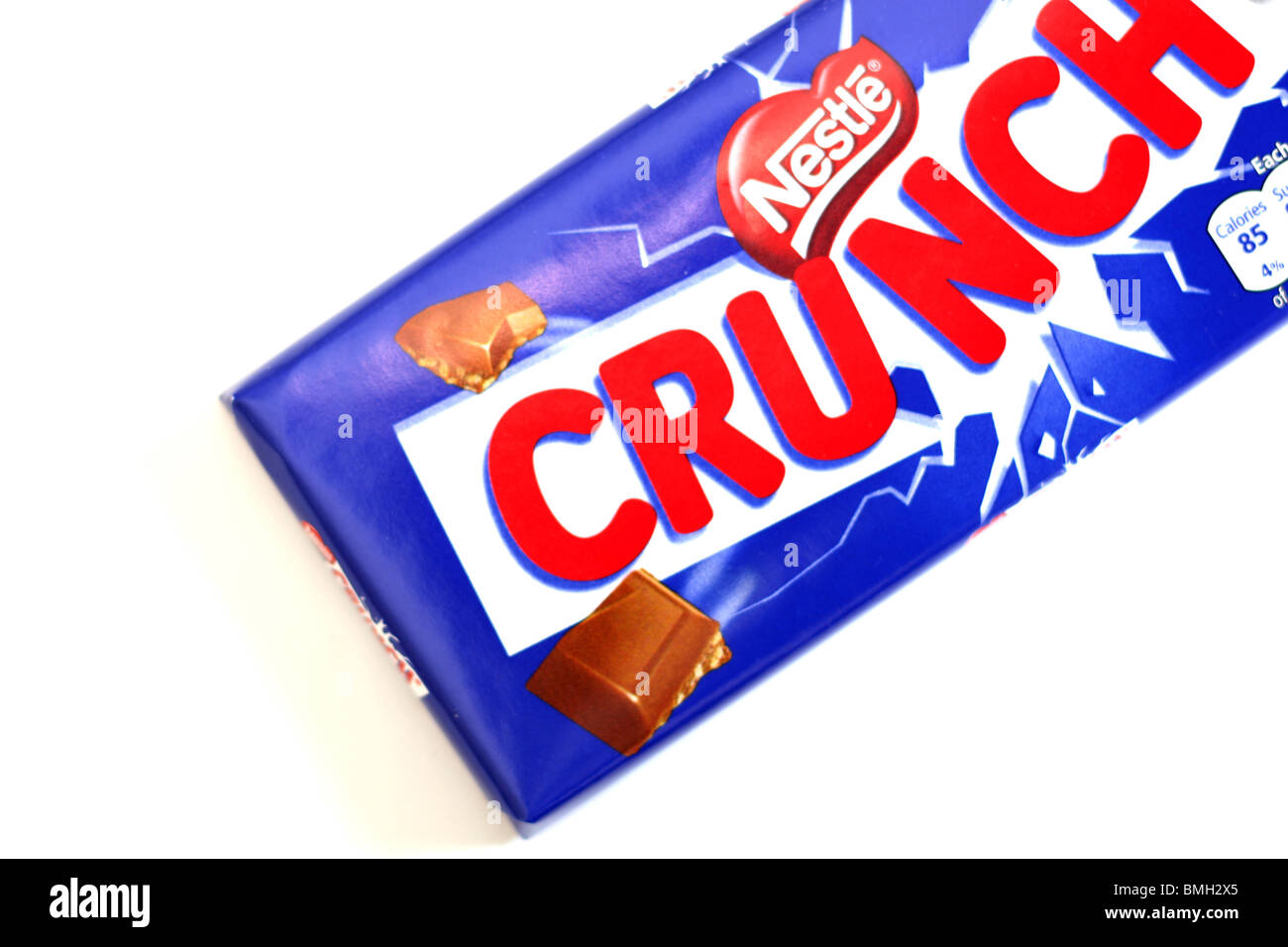 Nestles Crunch Milk Chocolate Bar Stock Photo - Alamy