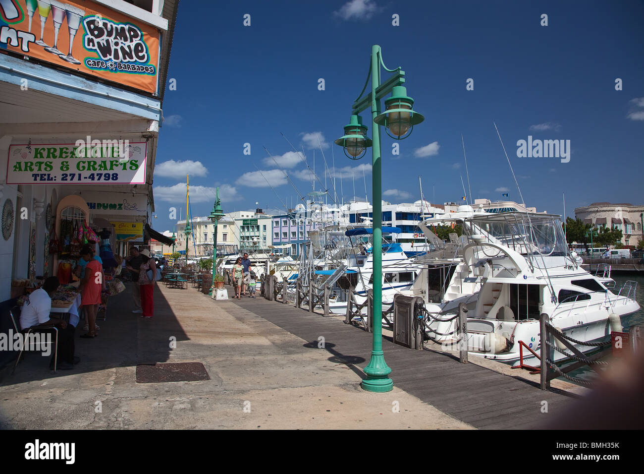 Constitution river careenage bridgetown barbados hi-res stock ...