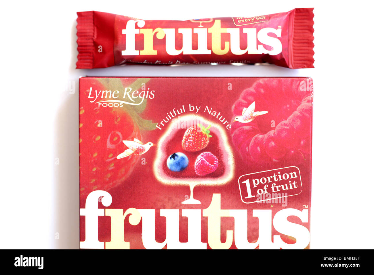 Fruitus Chunky Fruit Snack Bars Stock Photo - Alamy