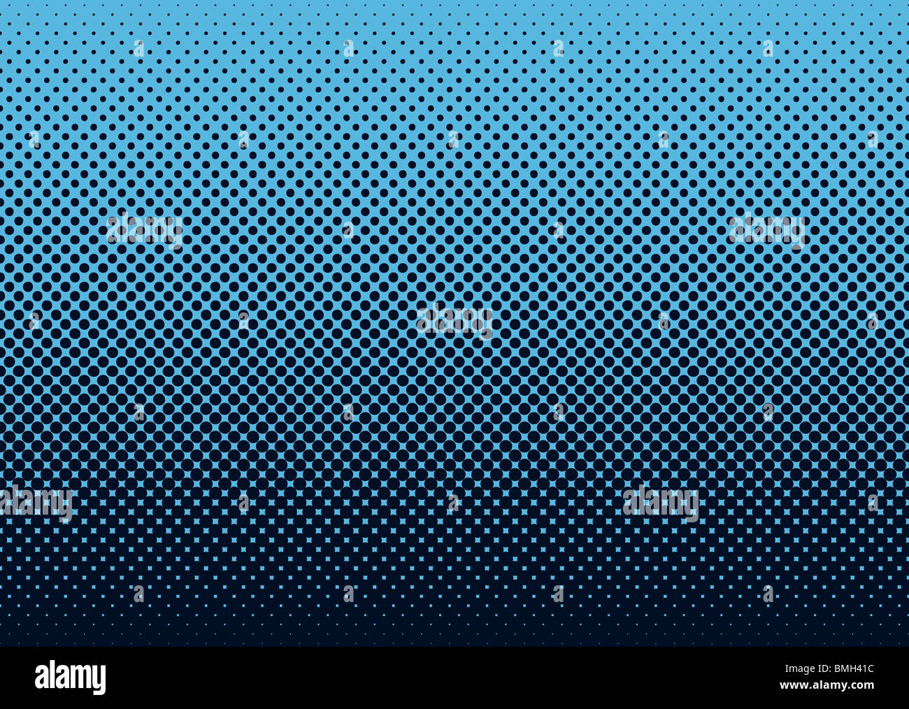 Seamless halftone dot pattern background with blue Stock Photo - Alamy