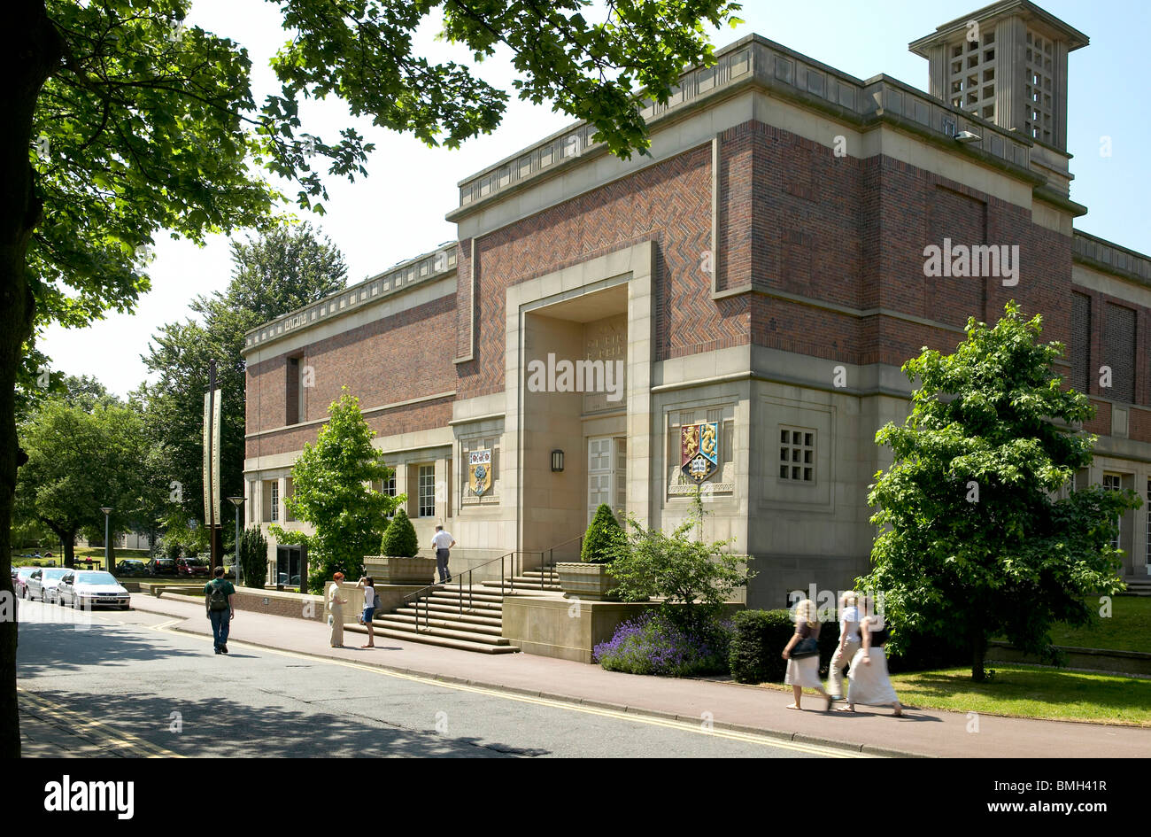 The Barber Institute of fine arts gallery at the University of Birmingham, in Edgbaston ...