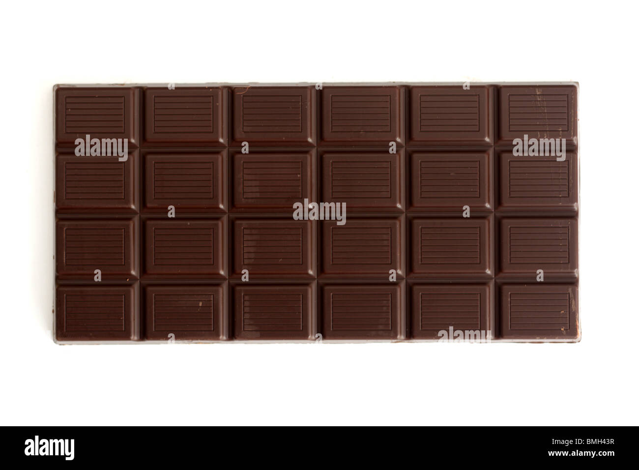 Dark Chocolate Bar Stock Photo - Alamy