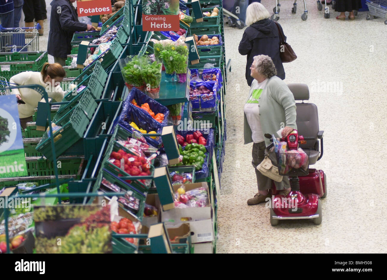 Tesco's superstore in Bletchley UK Stock Photo - Alamy
