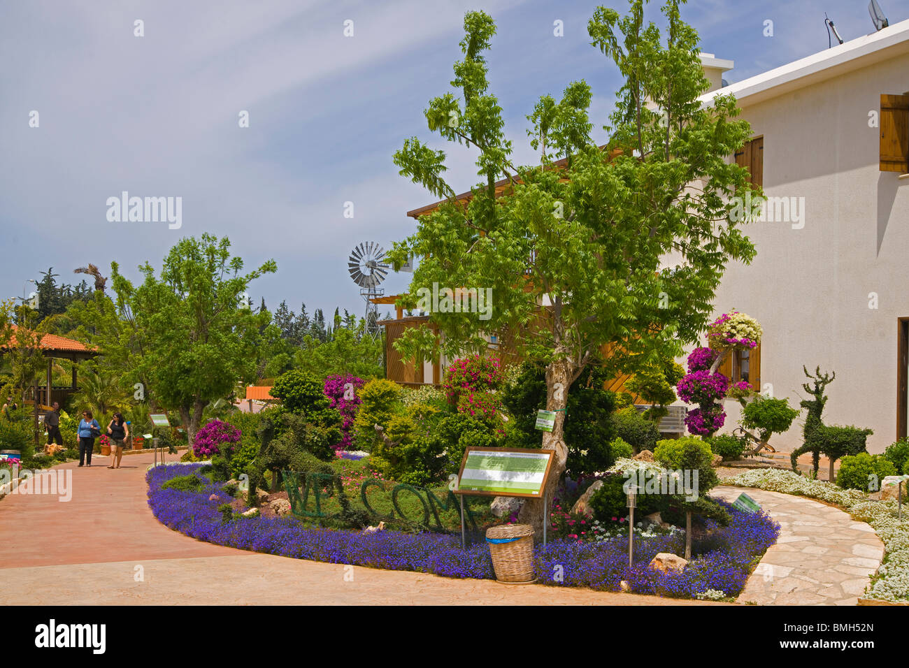Eleouthkia, garden, Pafos, Anarita, Cyprus. Spring, May Stock Photo - Alamy