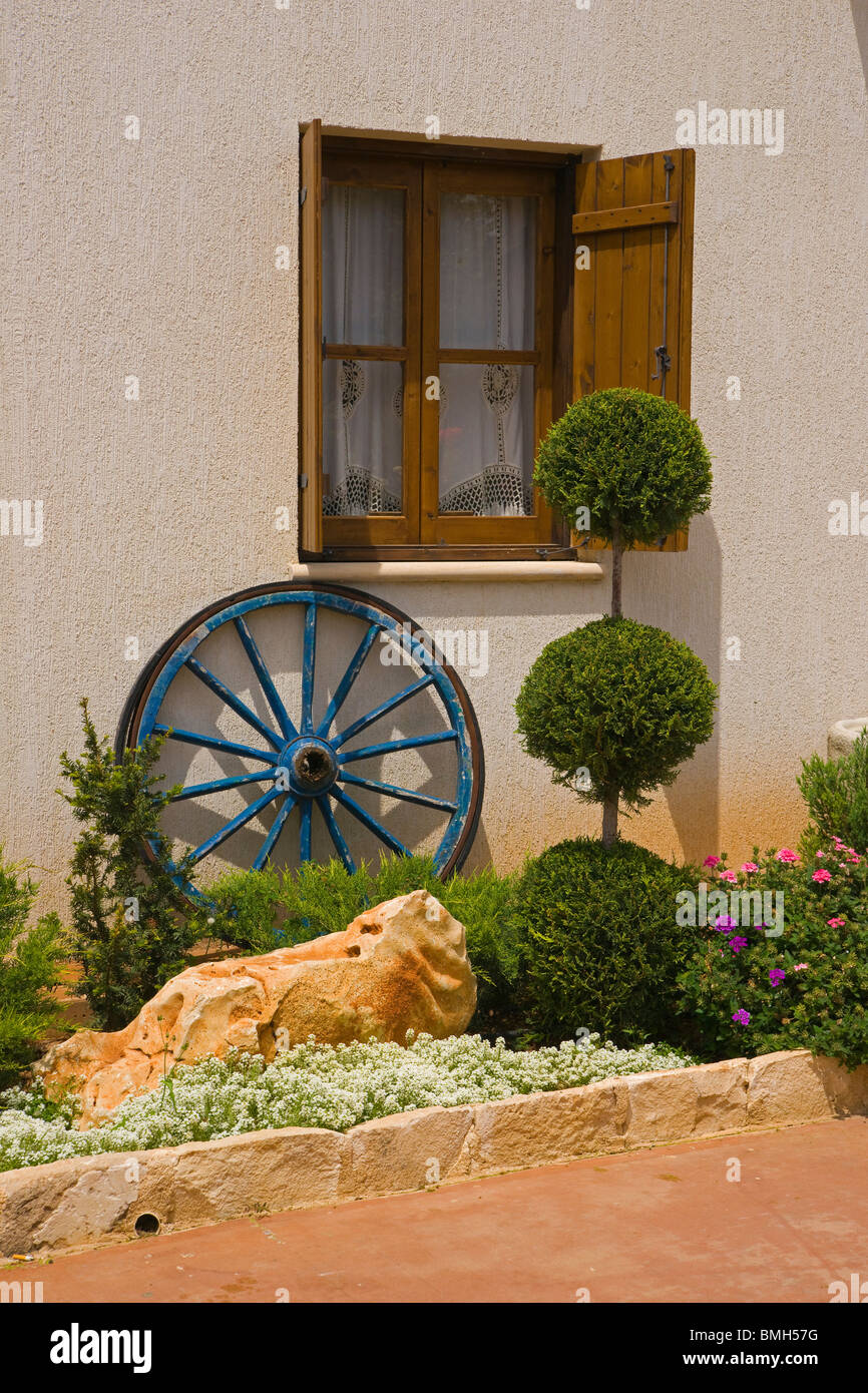 Eleouthkia, garden, Pafos, Anarita, Cyprus. Spring, May Stock Photo - Alamy