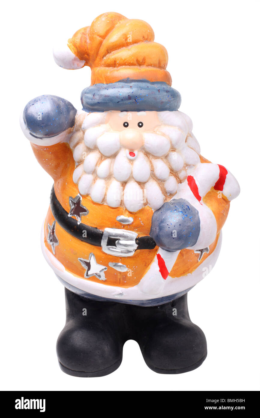 Santa claus ceramic figure hi-res stock photography and images - Alamy