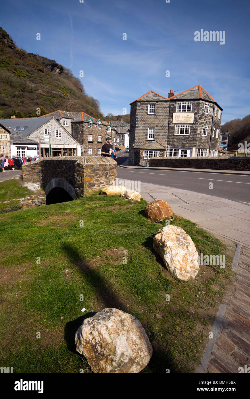 Boscastle Cornwall UK Stock Photo - Alamy