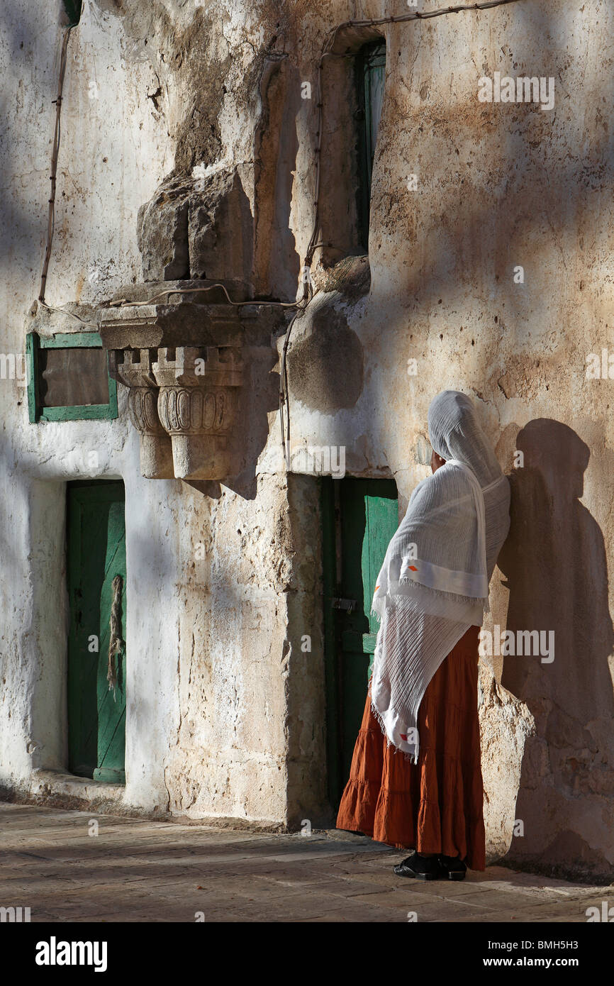 Israel,Jerusalem,Ethiopian Coptic Monastery Stock Photo - Alamy