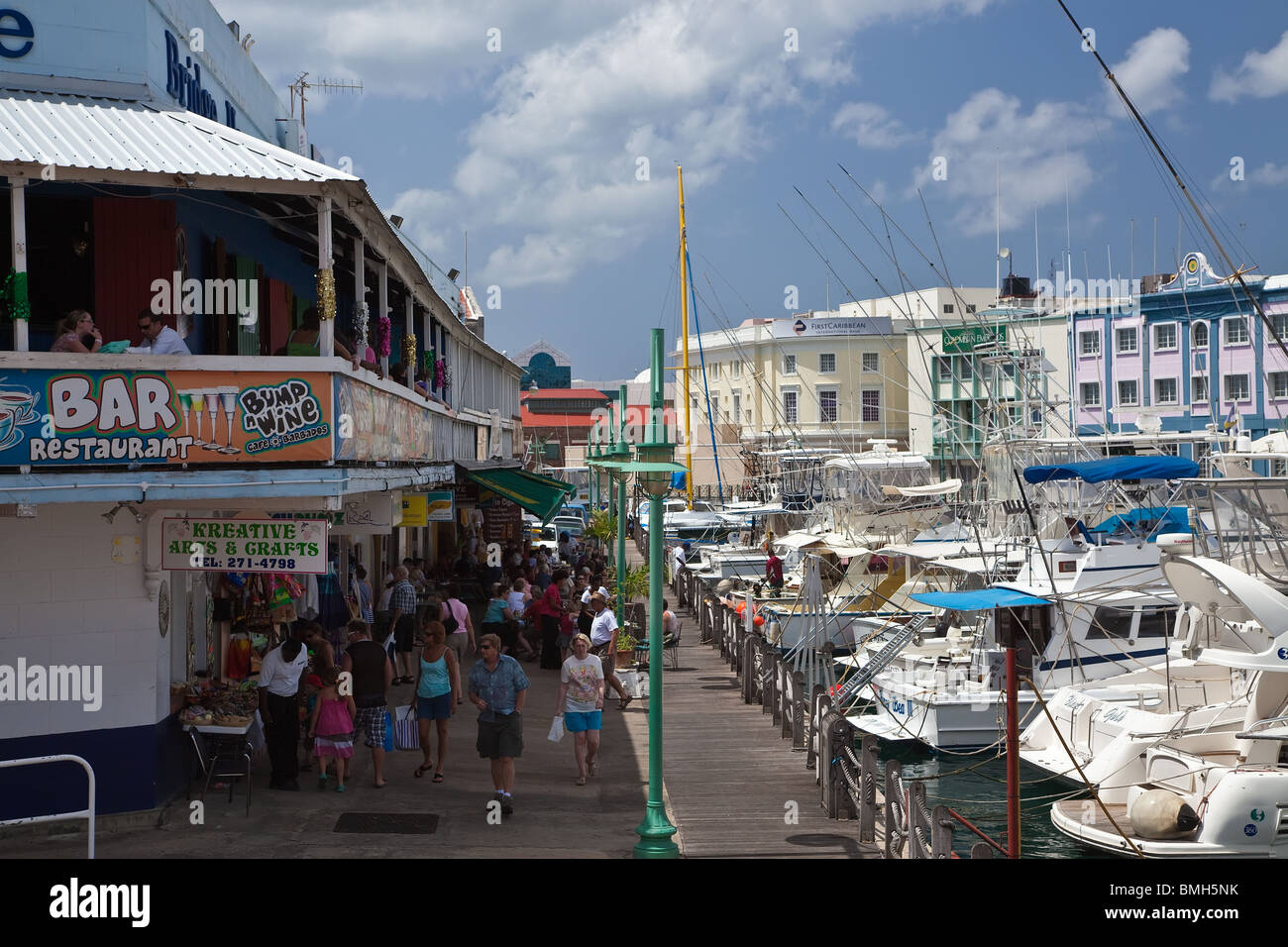 Constitution River, Careenage Bridgetown, Barbados Stock Photo - Alamy