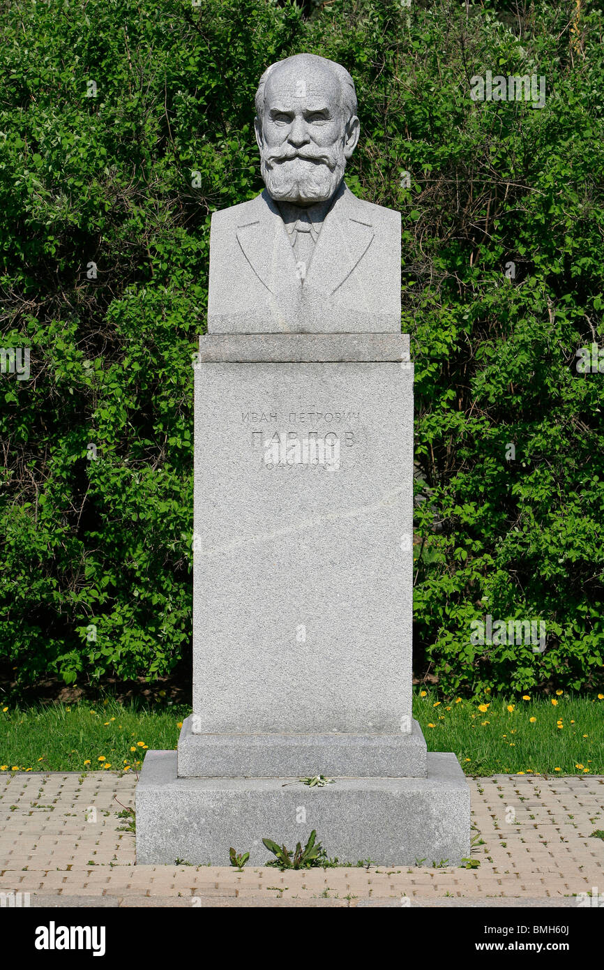 Statue of the Russian physiologist and psychologist Ivan Pavlov (1849 ...