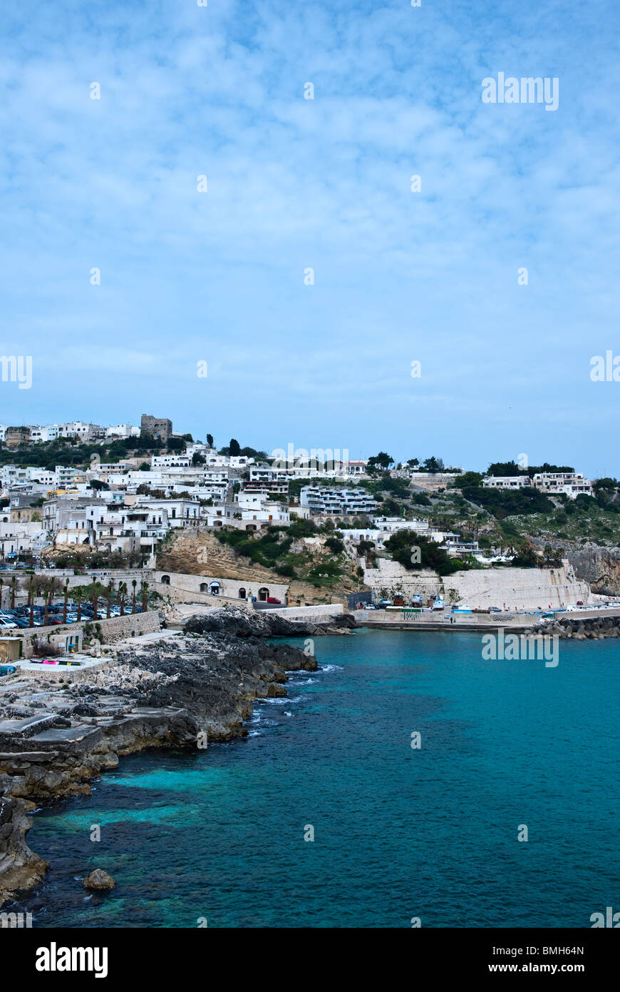 Apulia,Salento,panoramic view of Castro Stock Photo - Alamy