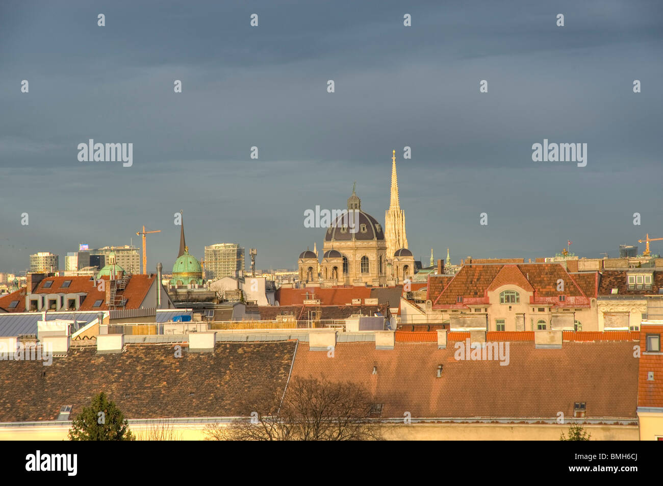 View over Vienna Stock Photo - Alamy