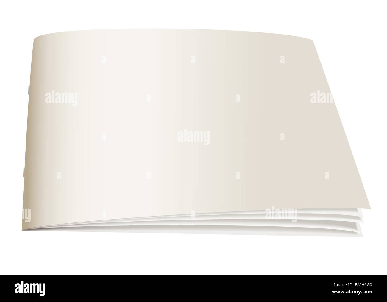 Blank paperbook hi-res stock photography and images - Alamy