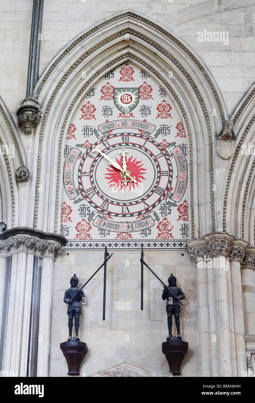 The Hindley clock in York Minster. York, England, UK Stock Photo - Alamy