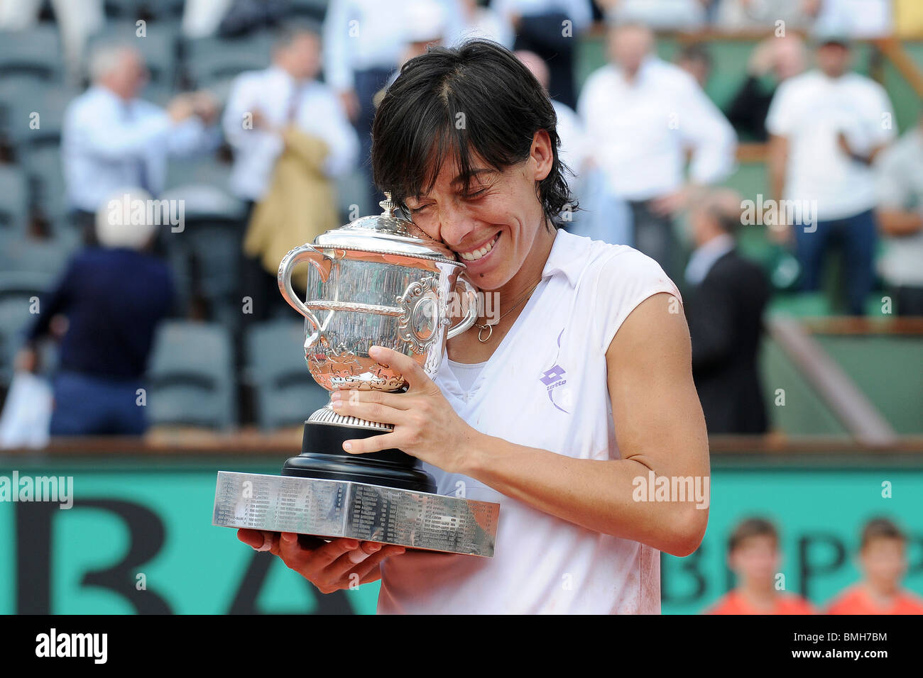 The french open trophy hi-res stock photography and images - Alamy