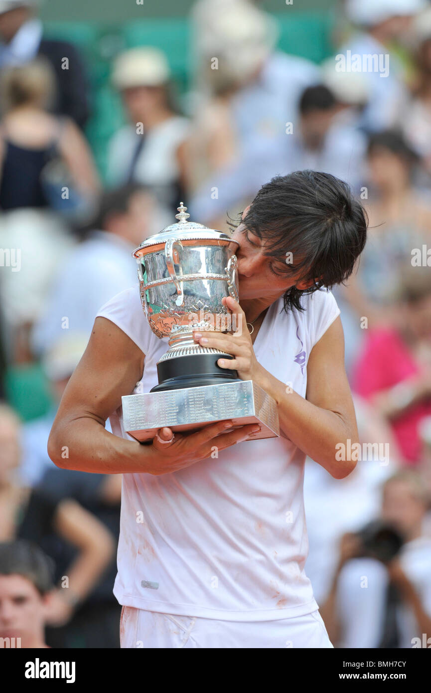 French open trophy hi-res stock photography and images - Alamy