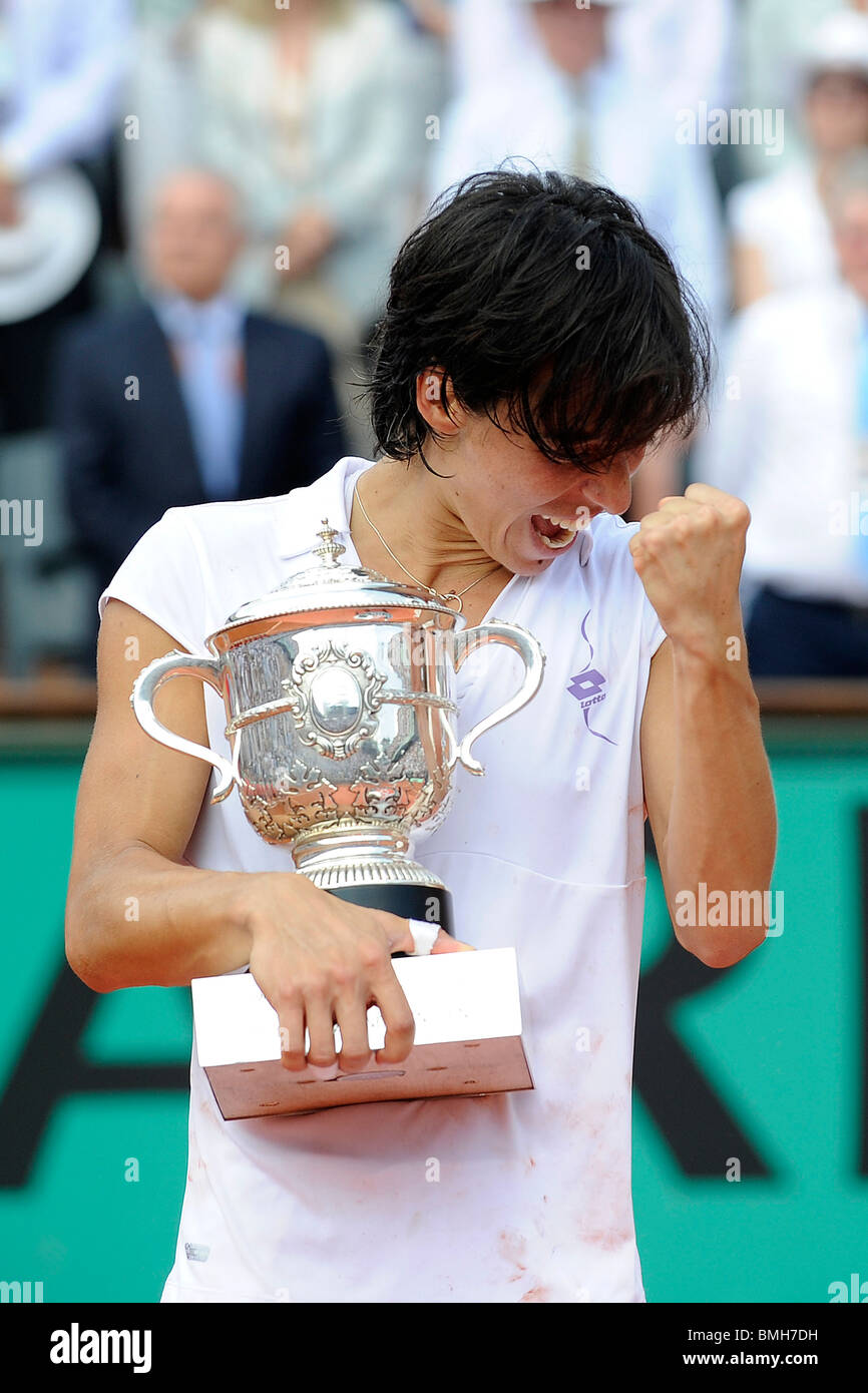 French open trophy hi-res stock photography and images - Alamy