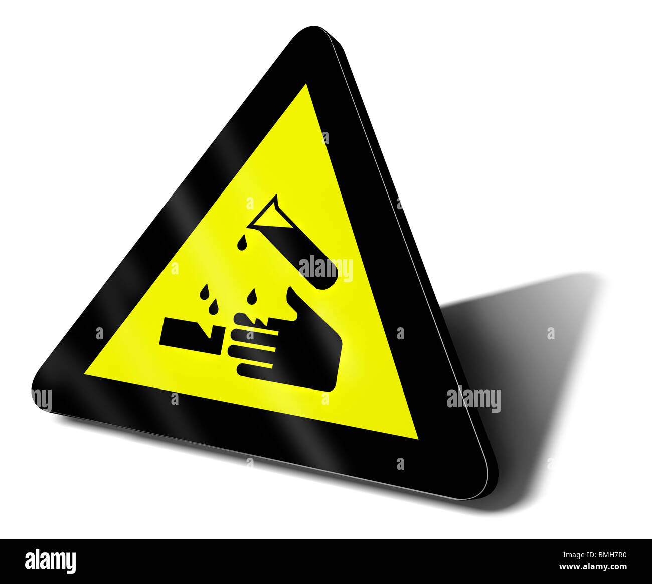 Danger death sign burnt hi-res stock photography and images - Alamy