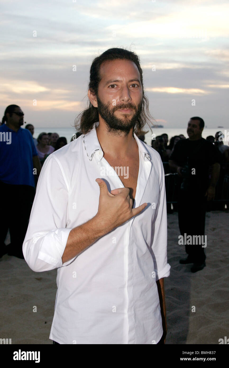 Henry Ian Cusick World premiere of LOST Waikiki, Oahu, Hawaii Stock ...